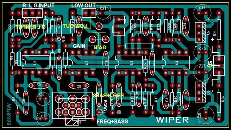 Lowpass Filter Board Improve Sound Quality