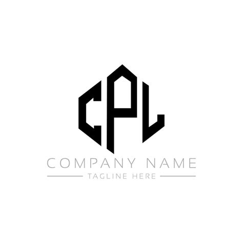 Cpl Letter Logo Design With Polygon Shape Cpl Polygon And Cube Shape Logo Design Cpl Hexagon