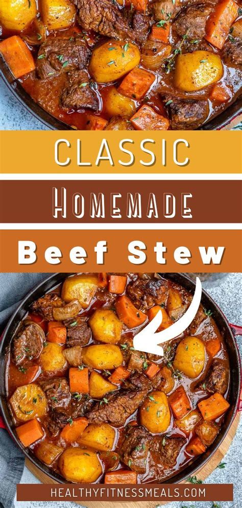 Classic Homemade Beef Stew Recipe