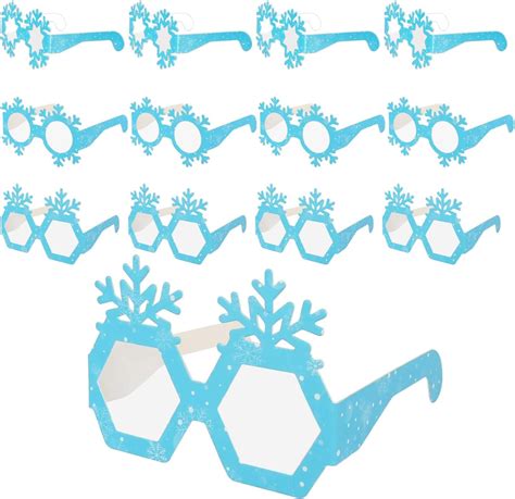 Amazon Com SUNKIM Pack Christmas D Glasses Snowflake Effect Diffraction Glasses Christmas