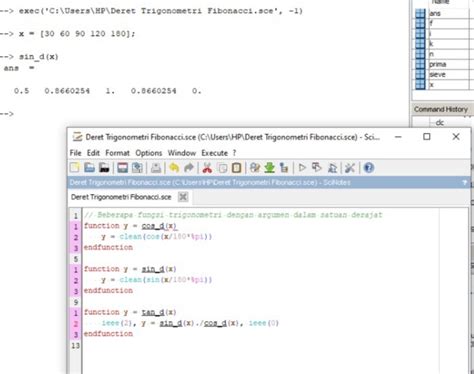 PENGGUNAAN SCILAB DALAM MATEMATIKA NOVITA ANGGRIANI PANTO