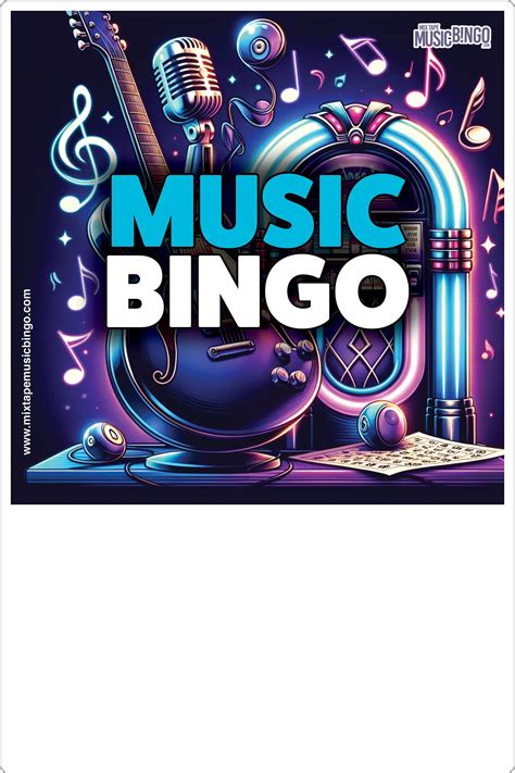Ready Made Designs — Mix Tape Music Bingo