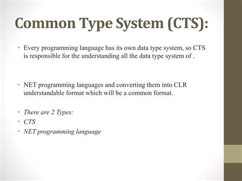 Common Language Runtime Clr Ppt