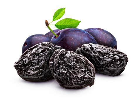 Premium Photo Dry Prunes Isolated On White