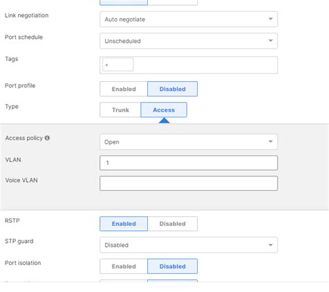 multiple vlans access ports meraki the meraki community