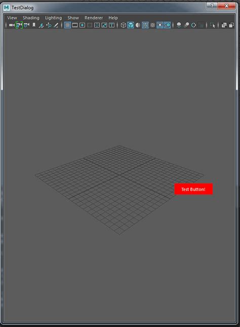 Adding Ui Buttons To Maya Viewport Coding Tech Artists Org