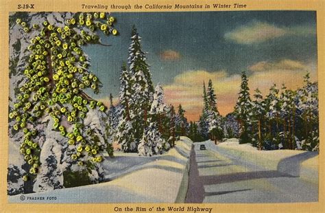 Vintage Winter Postcards
