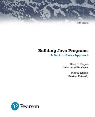 Ebook Building Java Programs A Back To Basics Approach PDF Instant