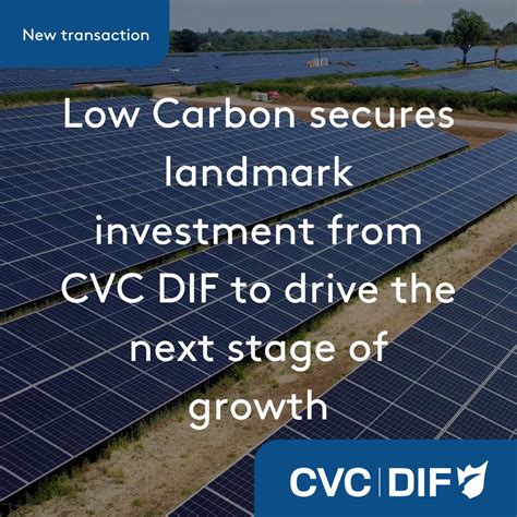 Cvc Dif The Infrastructure Strategy Of Cvc Is Pleased To Announce An
