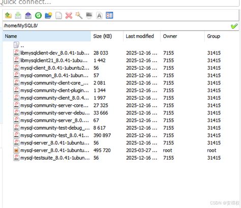 ubuntu24 04 离线安装 mysql8 0 41 ubuntu24 04 离线安装mysql csdn博客
