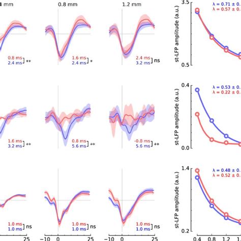 Spatial And Temporal St Lfp Components Across Neurons And Subjects A Download Scientific