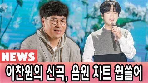 이찬원의 신곡 음원 차트 휩쓸어작곡가 조영수 2022년 최고의 노래 Cj 이찬원의 곡 1억에 사겠다고 제안 이찬원의 결정은 Youtube