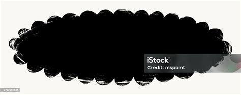 물결 모양으로 찢어진 가장자리가 있는 타원형 모양입니다 그런지 스타일의 검은색 원형 프레임 찢어진 테두리 검은 벡터 콜라주