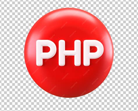 Premium Psd Coding Php Programming Language 3d Icon