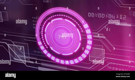 Animating Futuristic Digital Interface With Circular Progress Indicator