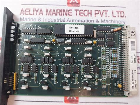 Metso Biu 4 Binary Input Module A413146 20 Aeliya Marine Tech