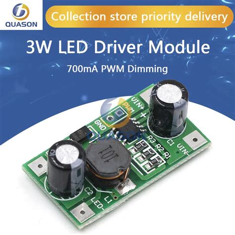 3w 5 35v Led Driver 700ma Pwm Dimming Dc To Dc Step Down Constant
