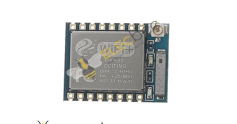 Esp8266 Esp 07 Porta Serial Remota Wifi Módulo Transceptor Sem Fio