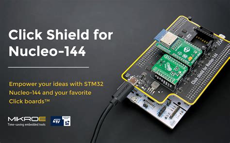Click Shield For Nucleo 144 Mikroe