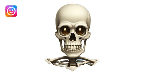 Skeleton With Exploded Head Emoji Ai Emoji Generator