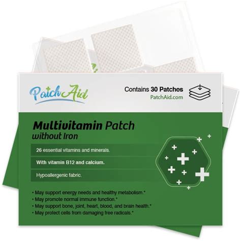 Multivitamin Patches By Patchaid