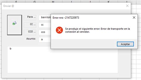Enviar Mail Desde Un Formulario Macros Y Programación Vba Ayuda Excel