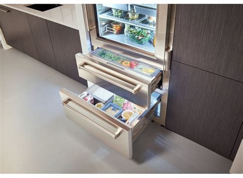Sub Zero Refrigerators Built In Bottom Freezer Right Hinge 36