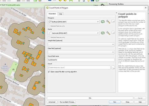 Qgis Aggregation Of Buffers From Polygons Geographic Information