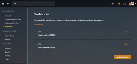 Plex Webhooks And Home Assistant Configuration Home Assistant Community