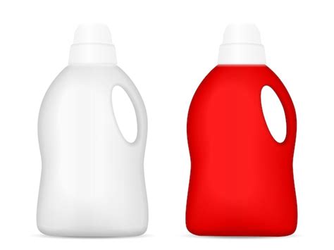 Premium Vector Detergent Bottle Set