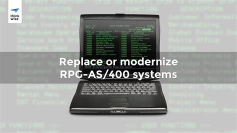 Replace Or Modernize Rpg As 400 Systems