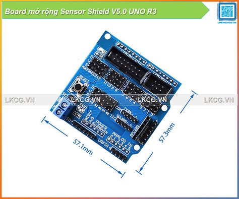 Board Mở Rộng Sensor Shield V50 Uno R3 Linh Kiện Cầu Giấy