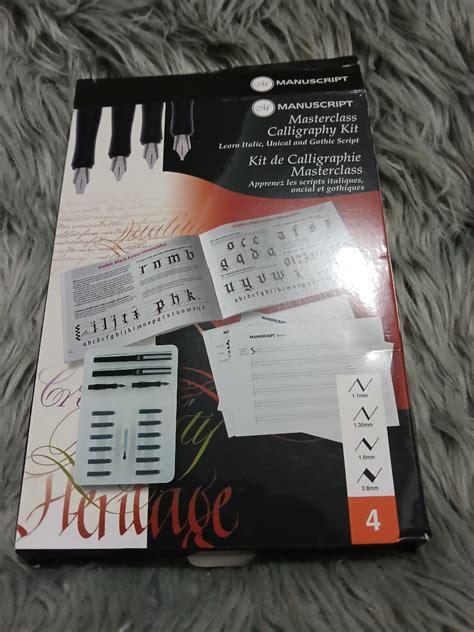 Manuscript Masterclass Calligraphy Kit Hobbies And Toys Stationary