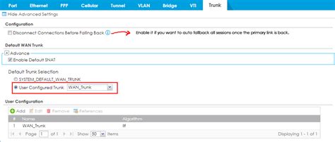 Trunk Configuration — Zyxel Community