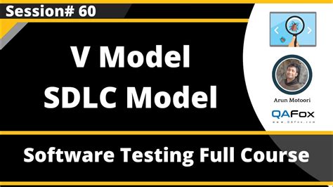 V Model Software Testing Session 60 Youtube