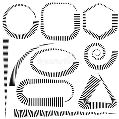 Vector Circle Countdown Icon Timer Symbol Interval Symbol Clock