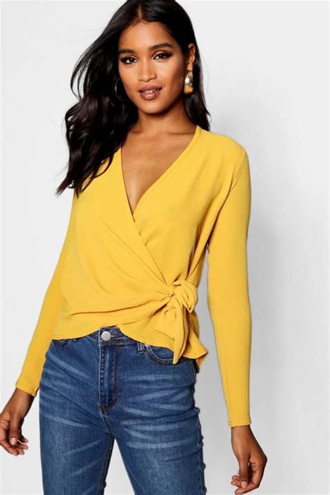 How To Tie A Wrap Over Blouse At Edward Timmons Blog