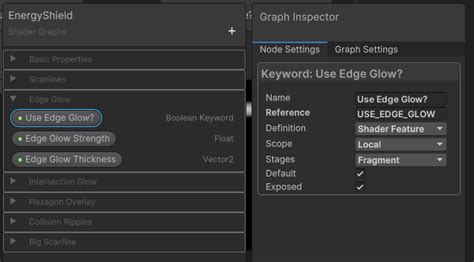 Energy Shield Hologram In Unity Shader Graph