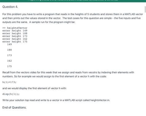 Question 1 For This Problem You Have To Create A Chegg Com