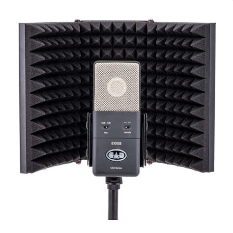 Cad Audio Mounted Acoustic Microphone Shield Ardens Music