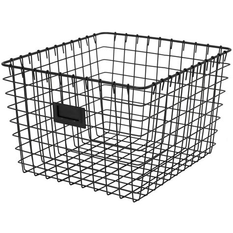Black Metal Basket Target At Michael Toth Blog