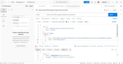 posting to sideloaded bot conversation is failing with authorization