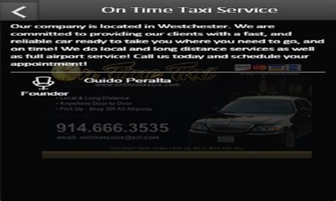 On Time Taxi Service App On Amazon Appstore