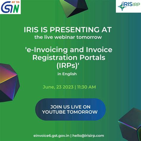 irisirp on linkedin livewebinar irps einvoicing livesession