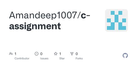 Github Amandeep1007c Assignment