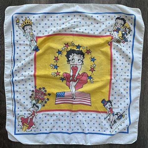 2001 Vintage Betty Boop Bandana Depop