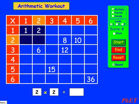Arithmetic Workout Play Online On Flash Museum 🕹️