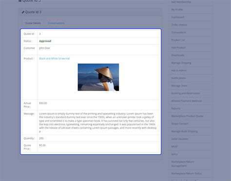 Opencart Marketplace Product Quote System Webkul