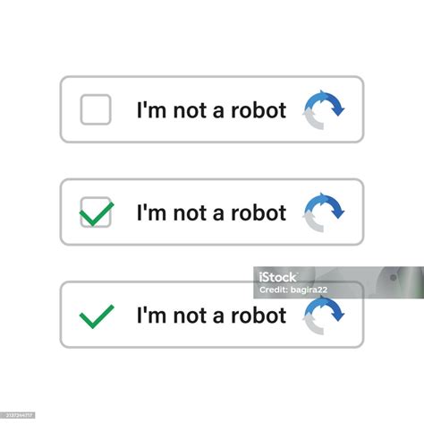 Captcha Icon I Am Not A Robot Computer Code Set Of Confirmed Recaptcha