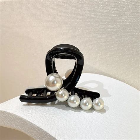 Badu Bg Елегантни нокти за коса с имитация на перли за жени Ежедневни минималистични аксесоари